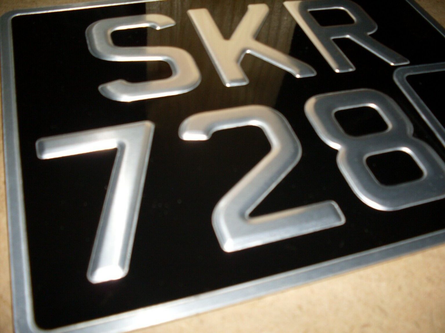 British registration plates. - Two-Wheels