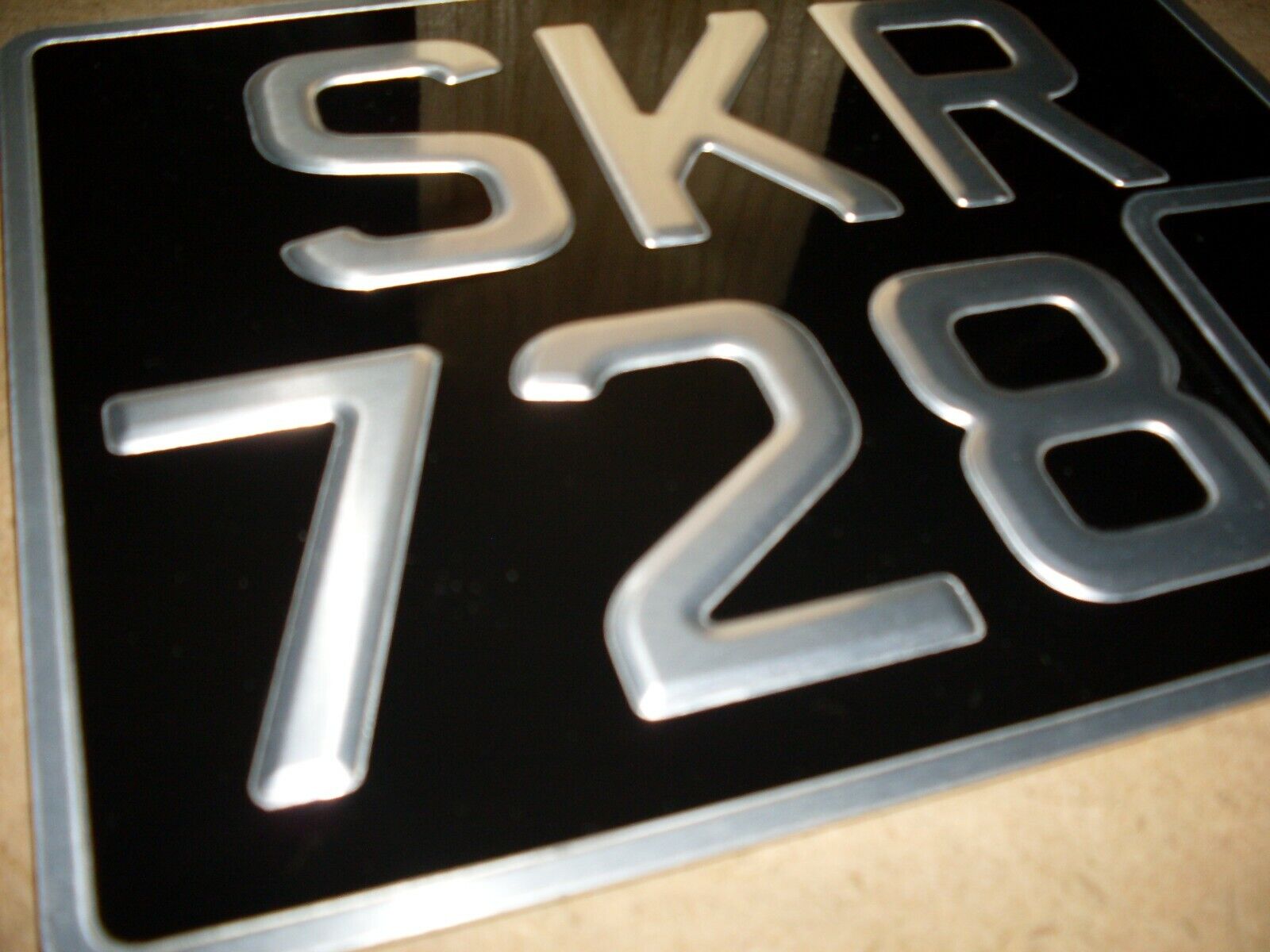 British registration plates. - Two-Wheels